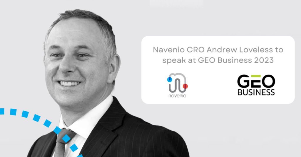 Navenio CRO Andrew Loveless to speak at GEO Business 2023 - Navenio